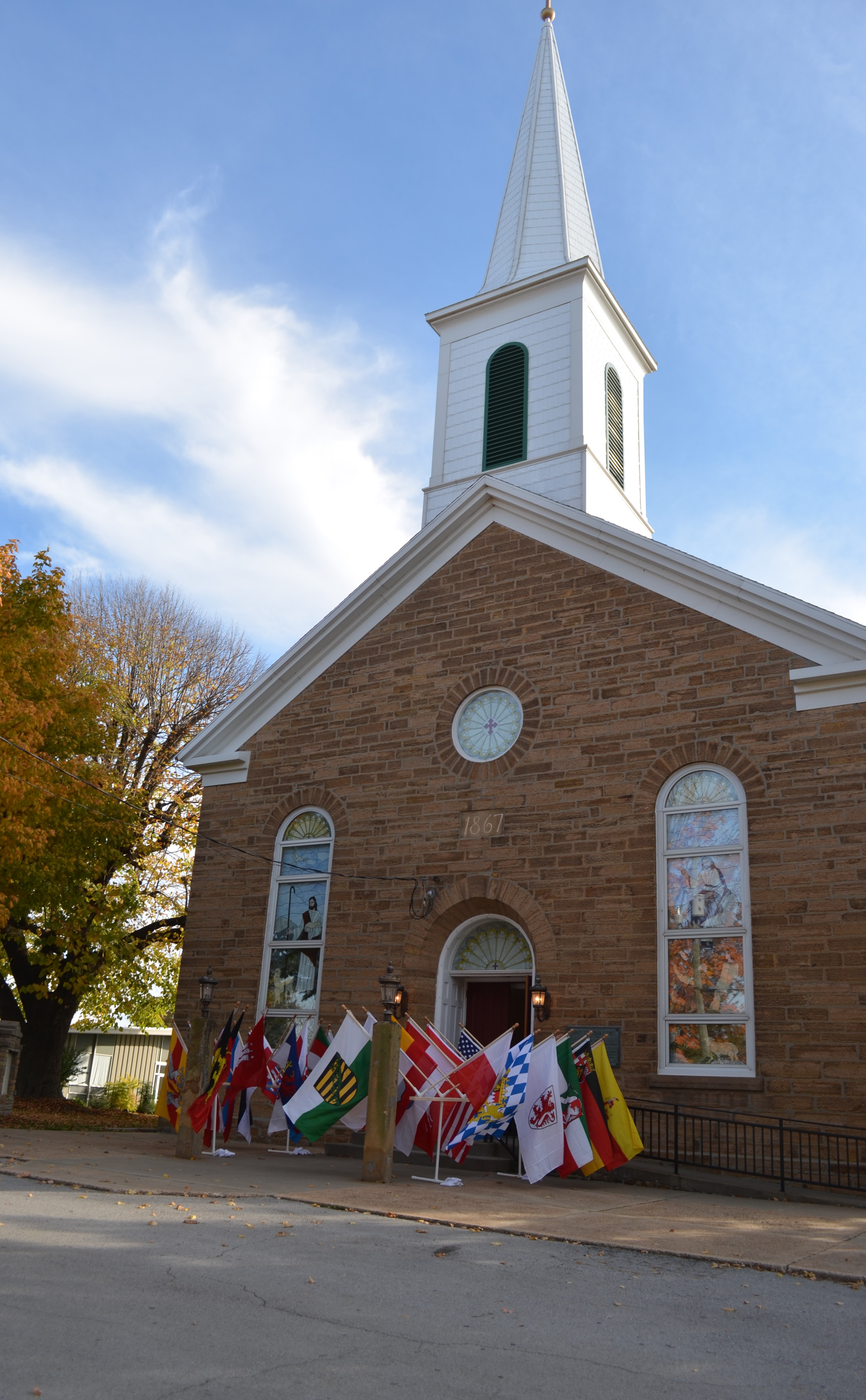 Flags on Display