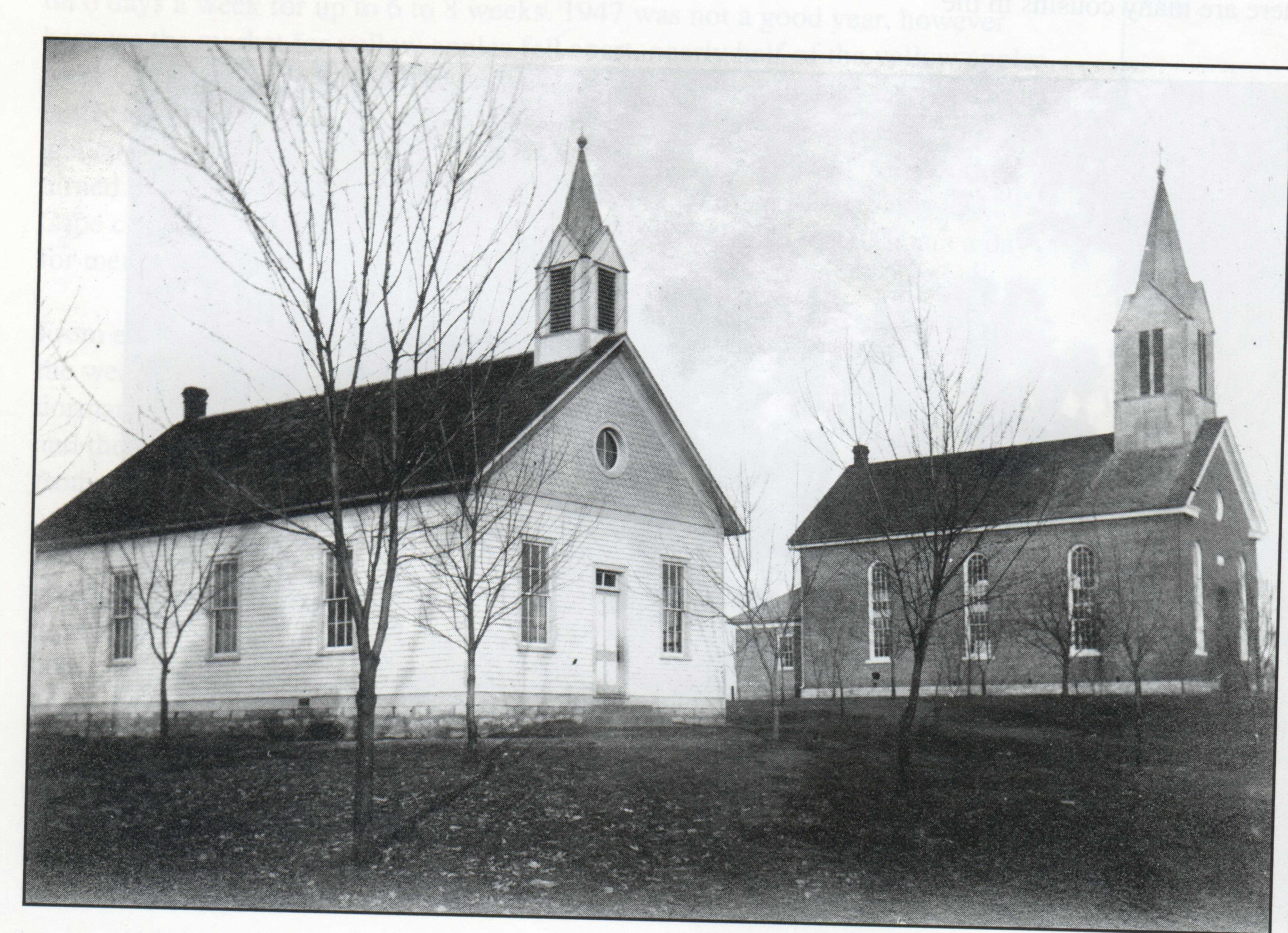 Grace Lutheran Chruch and School Uniontown Built 1906