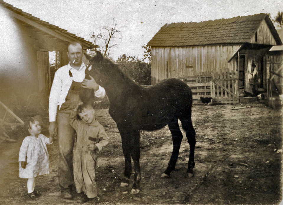 Edgar Doering with Herb and Edna