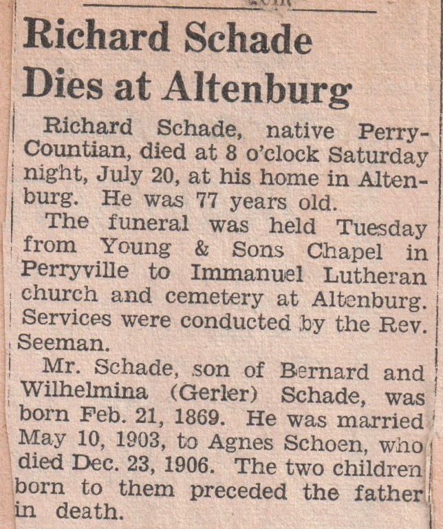 Schade’s Short-lived Schöne