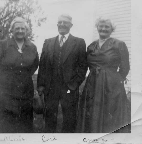 Frankenbach siblings Minnie Carl Anna