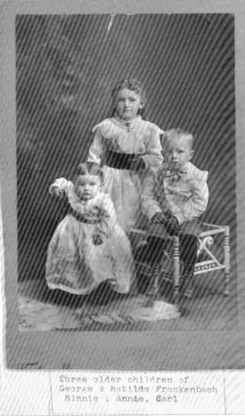 Minnie Carl and Anna Frankenbach