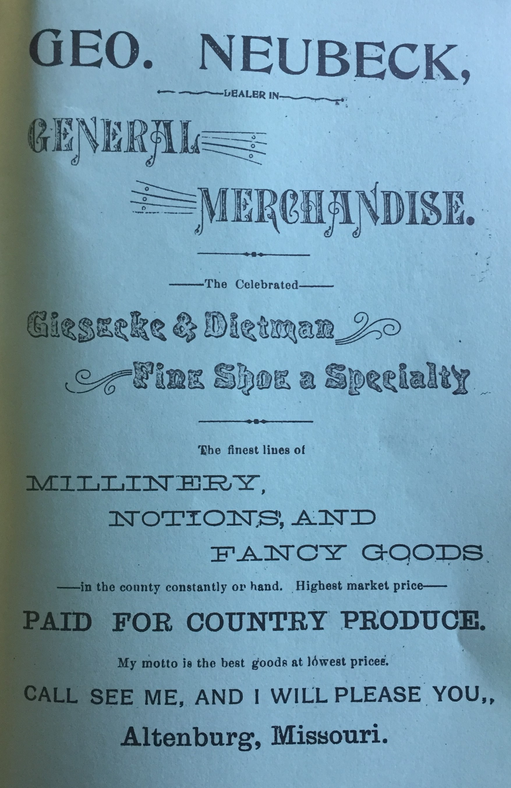 Neubeck Store Altenburg