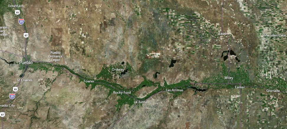 la-junta-co-present-day-satellite-map