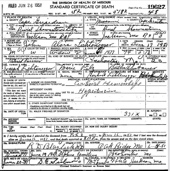 john-lichtenegger-death-certificate