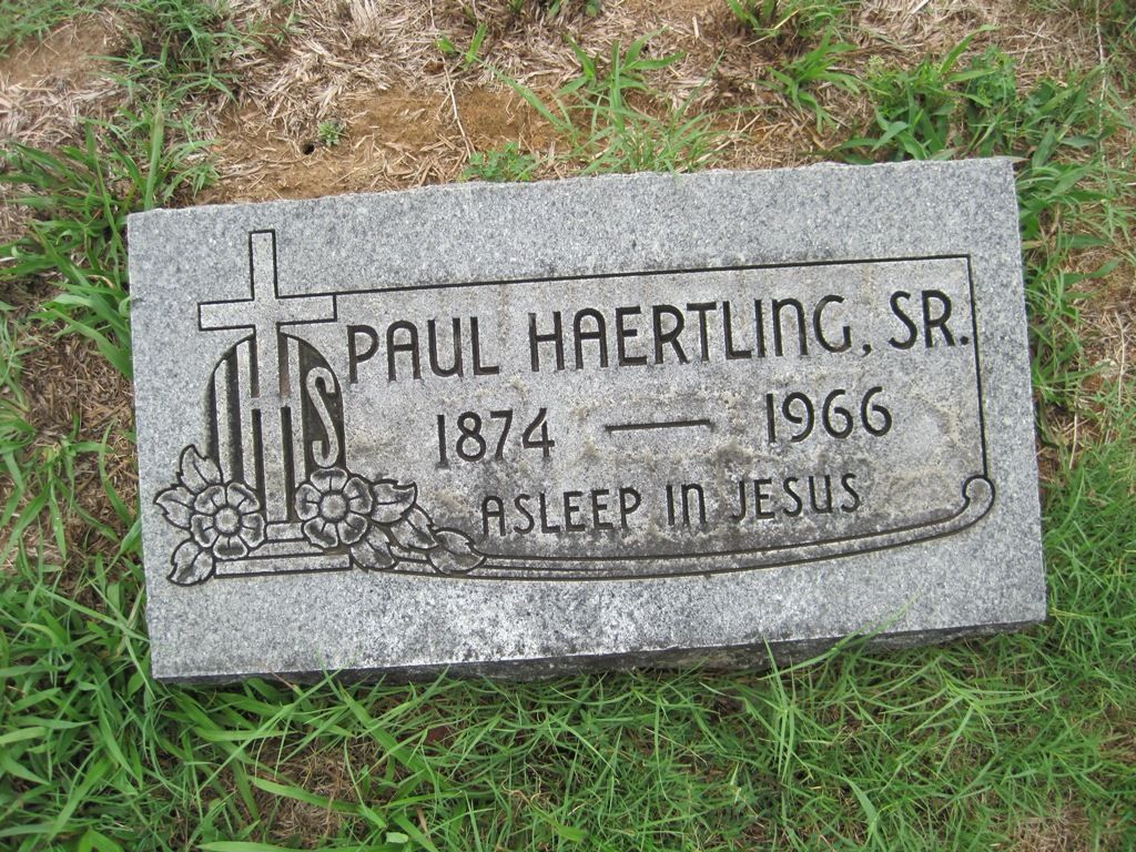 paul-haertling-gravestone-zion-pocahontas-mo