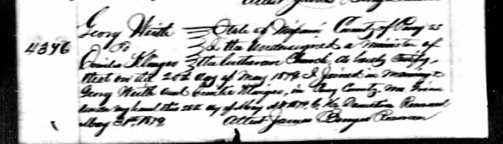 weith-klinger-marriage-record-perry-county-mo