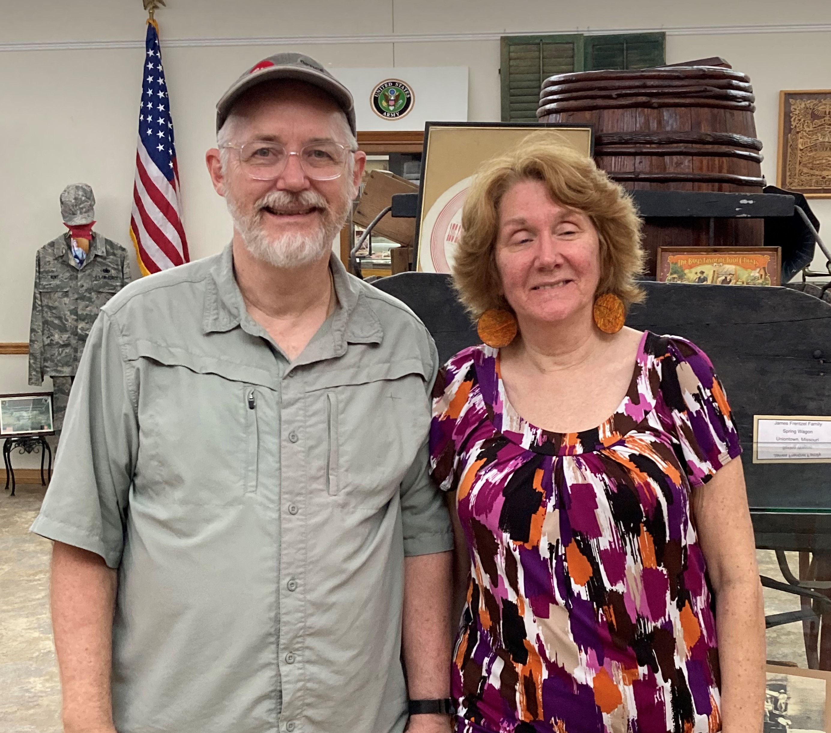 Mark and Lisa Schulze Otto and Lydia descendant