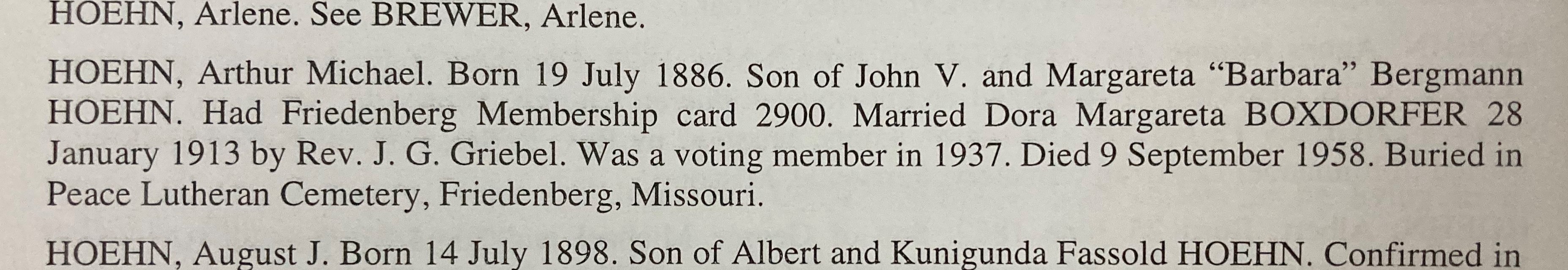 arthur-hoehn-information-friedenberg-book