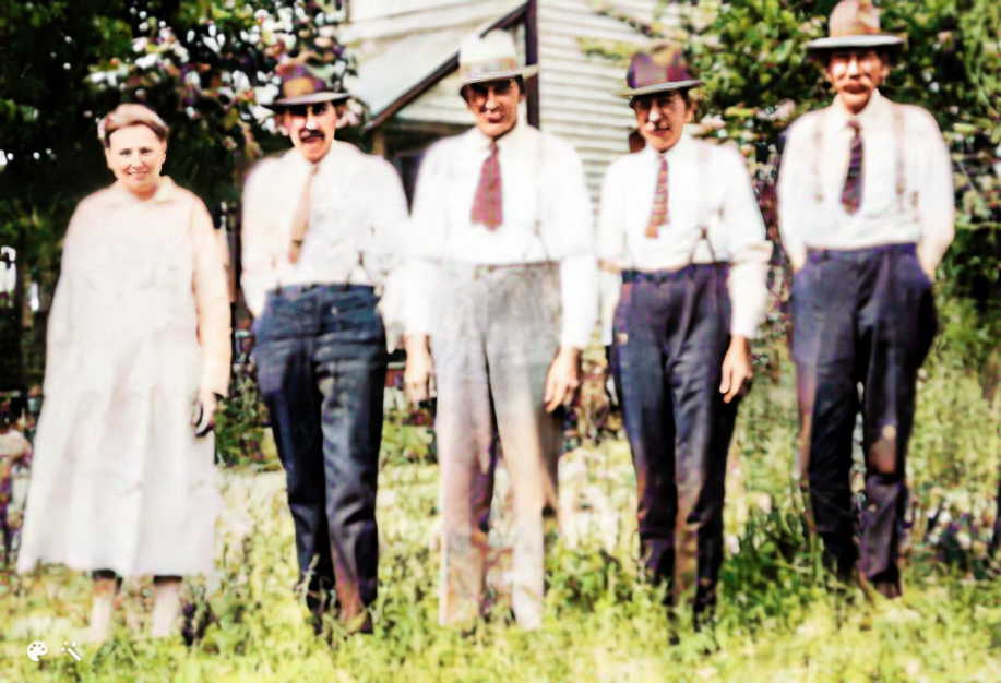 Kirmse siblings Kathrena Joe William Louis Carl