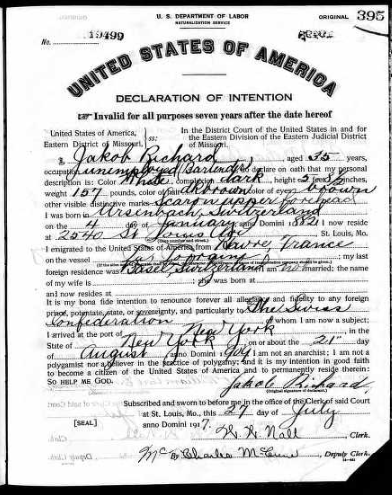 jakob-richard-naturalization-record-1917