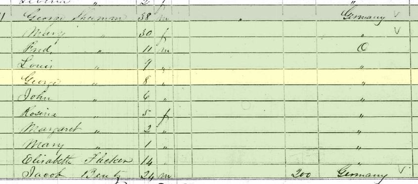 george-schumm-1850-census-wilshire-township-oh