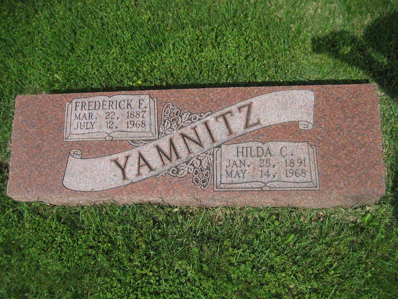 Hilda and Fritz – A Hoehn Marries a Yount Yamnitz